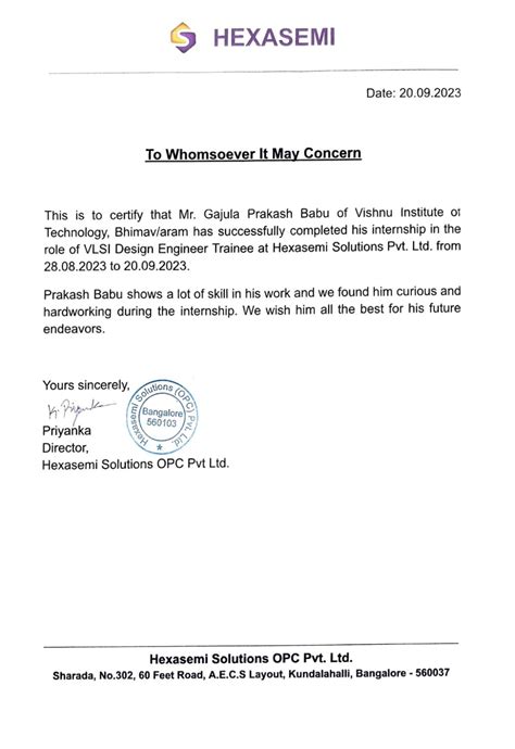 Hello Connections I Am Glad To Share That I Have Completed My One