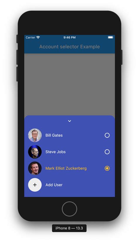 github harpreetseera flutter account selector a flutter package