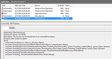 Handle Windows Service Errors DevOps On Windows