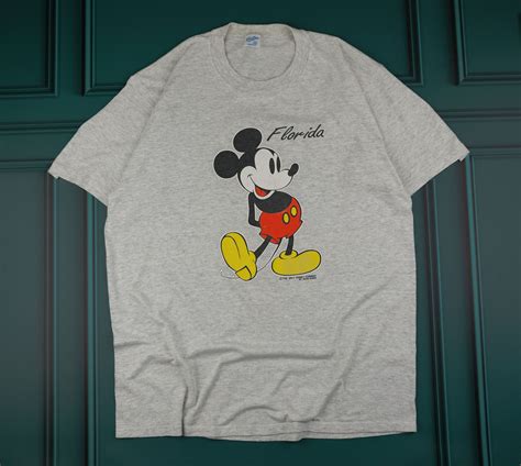 Vintage Vintage 1990s Mickey Mouse Florida T Shirt Grailed