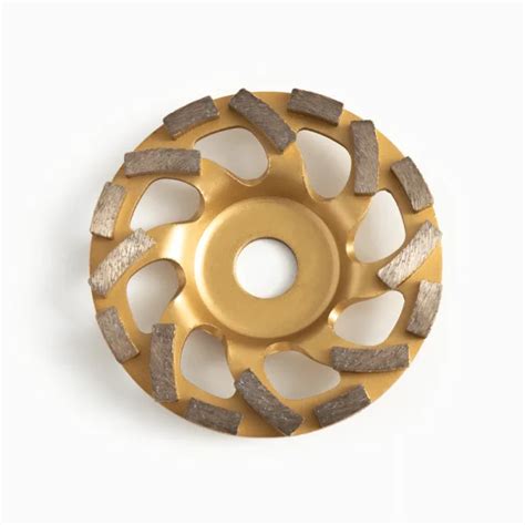 125mm Turbo Diamond Grinding Cup Wheel For Concrete Marble Granite