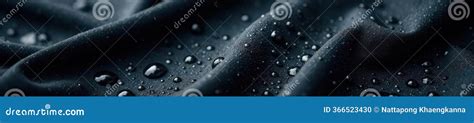 Waterproof Cloth Black Glyph Icon Water Repellent Outerwear Concept