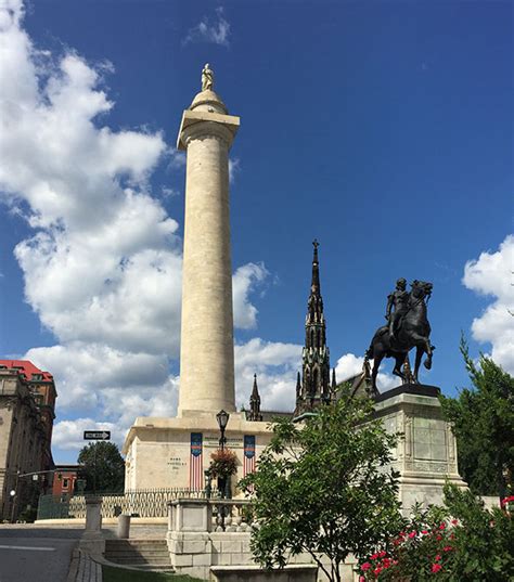 The Monument Mount Vernon Place Baltimore