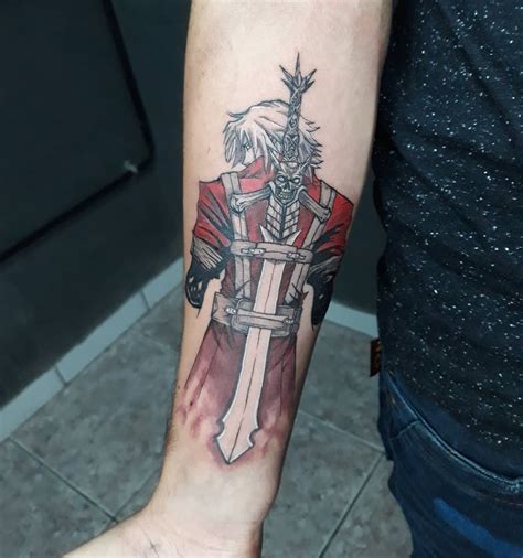 Hyde Tattoo Art Dante Personagem Do Jogo Devil May Cry