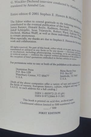 The Secret King Karl Maria Wiligut Himmlers Lord Of The Runes Very