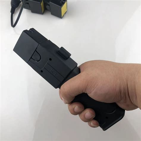 Taser Stun Gun Outdoor Defense Electric Stick Brass Knuckle