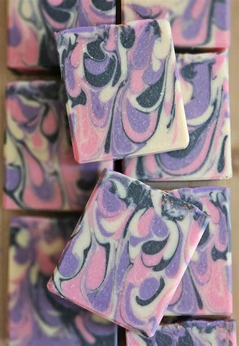Periwinkle Goat Milk Soap Bar Raspberry Vanilla Scented Soap Handmade Bar Soap Soap Lover T