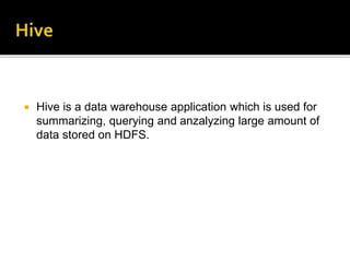 Apache Hive Pptx