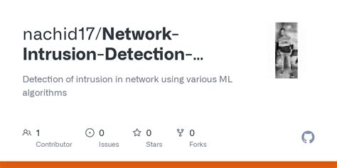 Github Nachid17network Intrusion Detection System Detection Of Intrusion In Network Using