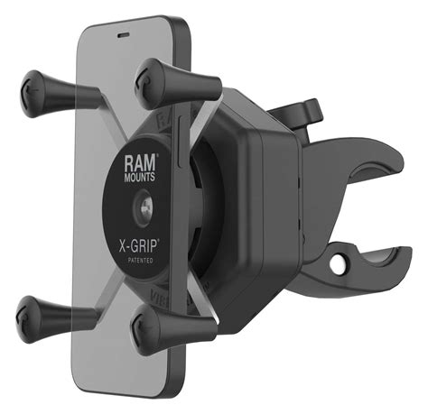 Ram Mounts X Grip Phone Mount With Vibe Safe And Small Tough Claw