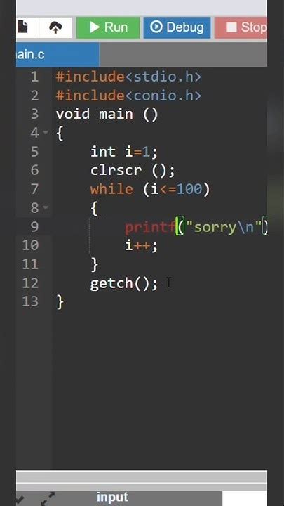 say sorry in programming language 😎 program shorts coding viral