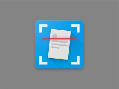 Mobile Scanner Icon Mobile Scanner App Store Design Material Design