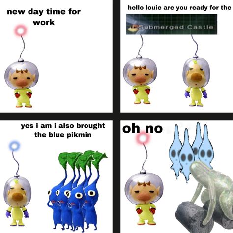 Olimar Acquires Losses In Submerged Castle Rpikmin