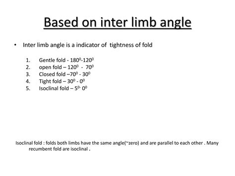 Geometric Classification Of Folds Pptx