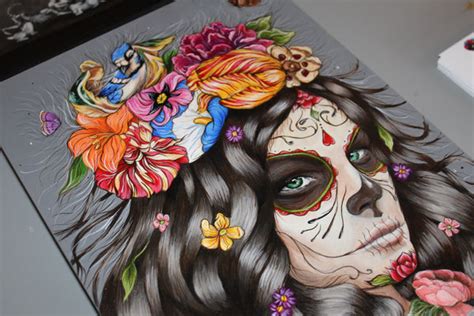Rosa Catrina By Artist Skye Becker Yamakawa Cactus Gallery La