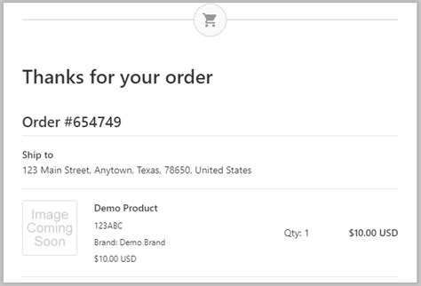 Customer Order Notifications