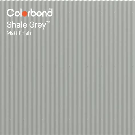 Shale Grey™ Matt Finish Corrugated Profile By Colorbond® Steel