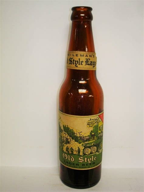 Old Style Lager Beer Irtp 12oz Vintage Beer Bottle V166 3822371396