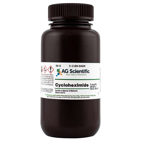 C 1189 50gm Cycloheximide 50 G