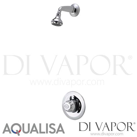 Aqualisa Hydramax Thermostatic Shower Valve Concealed With Fixed Head