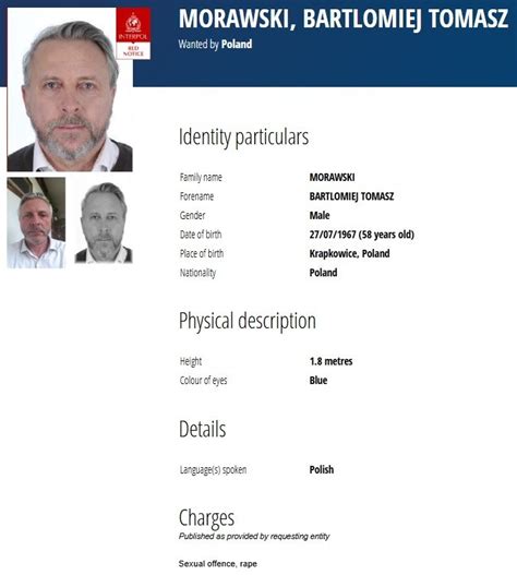 Aktor Bartłomiej Morawski Poszukiwany Czerwoną Notą Interpolu Rmf 24