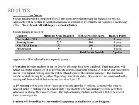 School Rad Program Application R Radiology