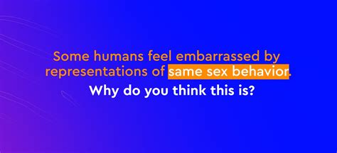 The Only Species That Opposes Same Sex Activity Sapienship Lab