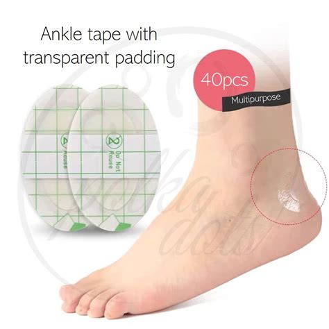 [sg] 20 40pcs Blister Plaster Ankle Tape Shoe Blister Tape Heel