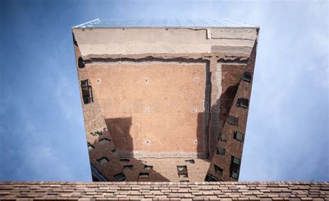 Modern Hotel Building With Reflective Glass Facade Editorial Photo