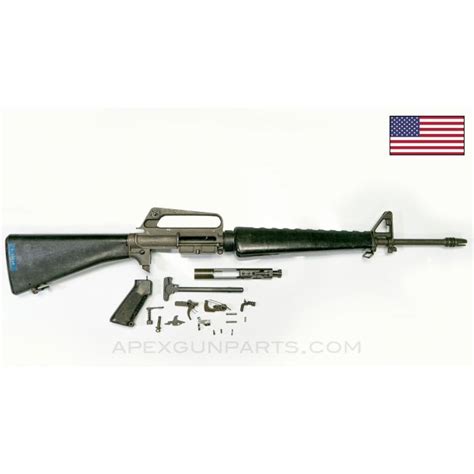 Colt 604 M16 Parts Set 20 Barrel 3 Prong Flash Hider A1 Buttstock And Pistol Grip Edgewater