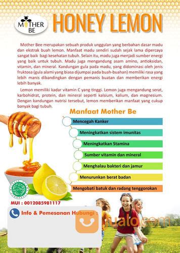 Mamon Drink Minuman Madu Lemon Di Kota Bandung Jawa Barat