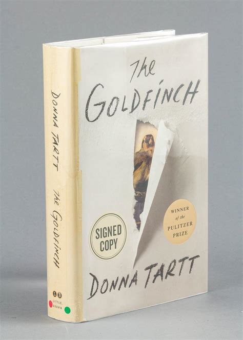 Lot †donna Tartt The Goldfinch First Edition