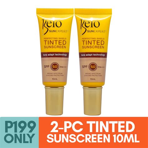 Belo Sunexpert Tinted Sunscreen Spf50 Pa 10ml 2 Pc Shopee Philippines