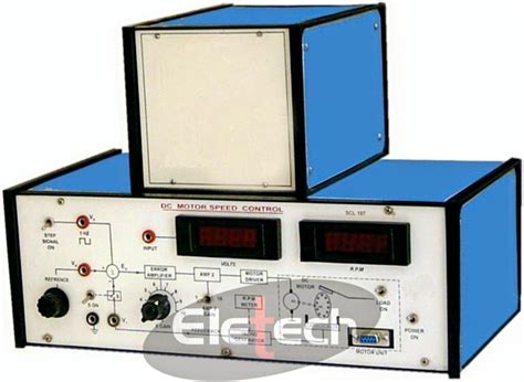 Dc Motor Speed Controller For Laboratory Model Namenumber Eli 760
