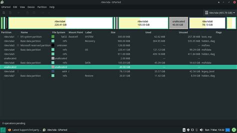 How Do I Move A Partition In GParted Support Manjaro Linux Forum