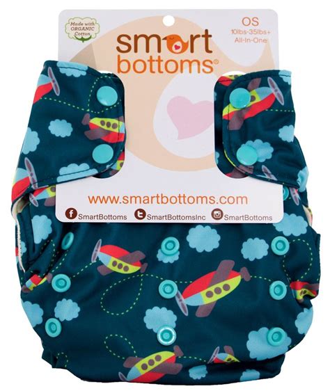 Smart Bottoms All In One Organic One Size The Mushy Mommy Cloth