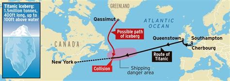 Where Did Titanic Sink Map Where Did The Titanic Sink Mrdhn