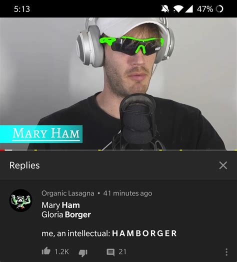 H A M B O R G E R R Pewdiepiesubmissions