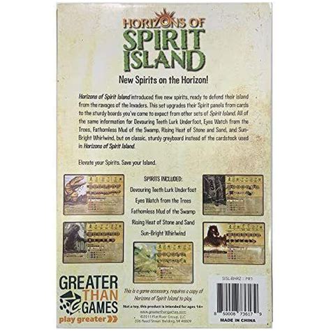 Horizons Of Spirit Island Classic Spirit Panel Boards