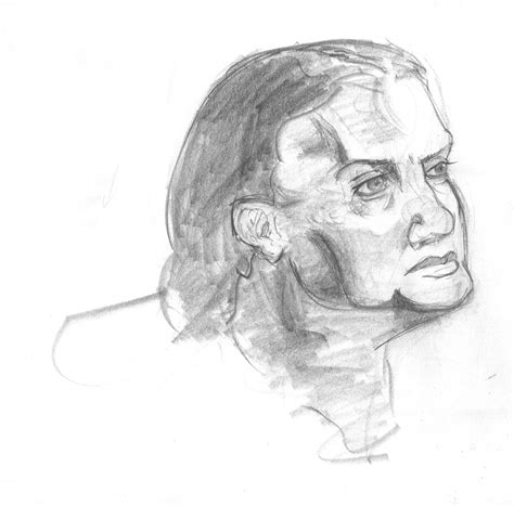 [david Bernath Draws Stuff] Term2 Lifedrawing More Portraits