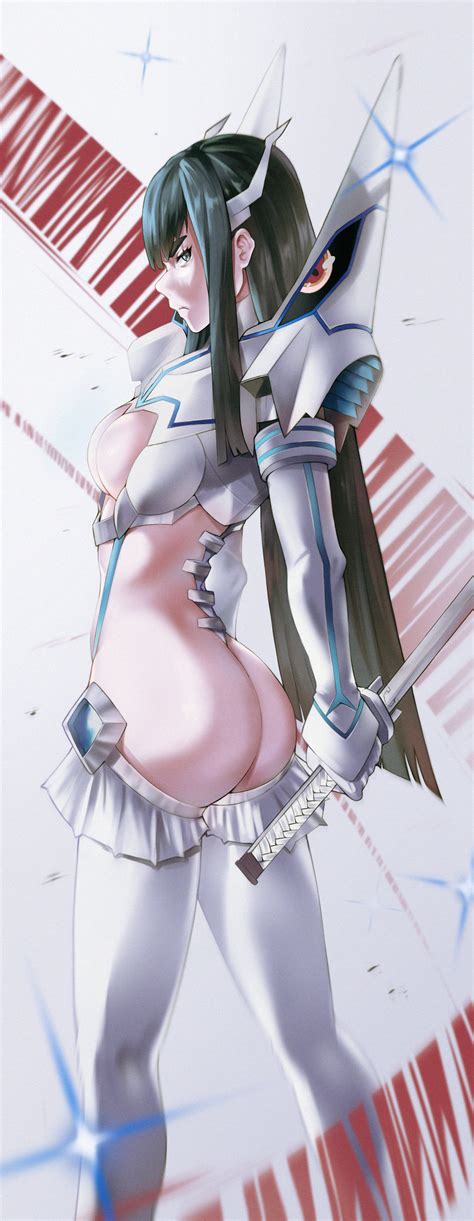 Kiryuuin Satsuki And Junketsu Kill La Kill Drawn By Waligner Danbooru