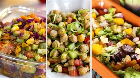 3 Receitas De Saladas Deliciosas Para Você Comer Sem Culpa Youtube