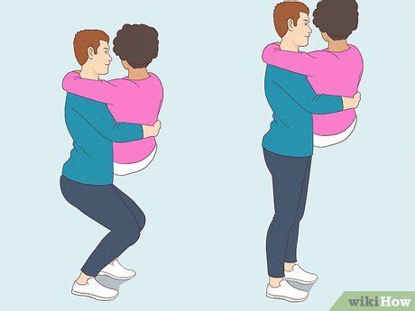 Man Carrying Woman Bridal Style