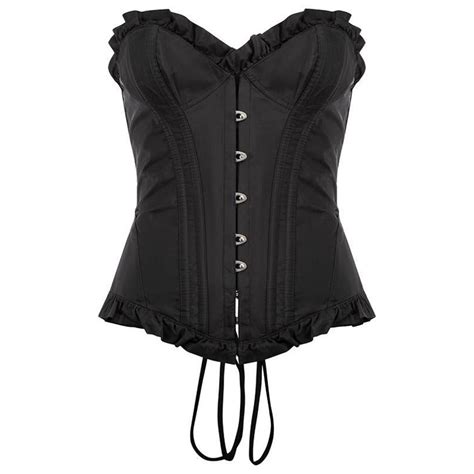 Black Lace Up Corset Size S For Sale At 1stdibs