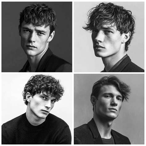 Short Messy Fringe Male