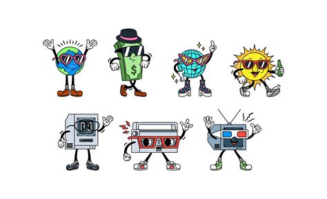 Premium Vector Dope Cartoon Characters 2