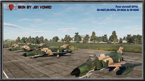 F 4e Usaf 526th Tfs Skin Pack Circa 1983