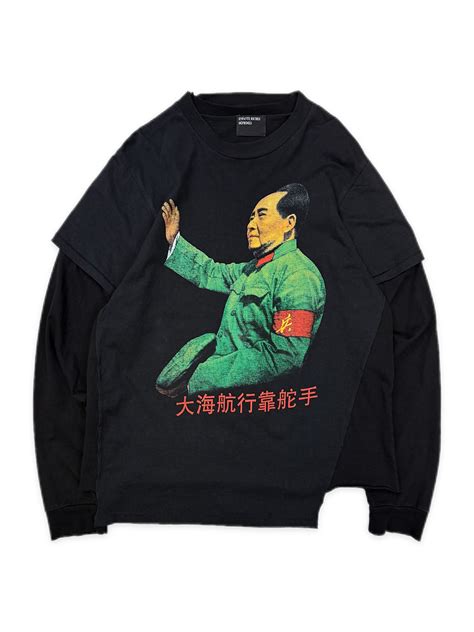 Ss23 Enfants Riches Deprimes ‘mao Zedong Assemblage Long Sleeve Archivethreads