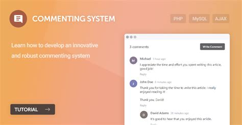 Commenting System With Php Mysql And Ajax