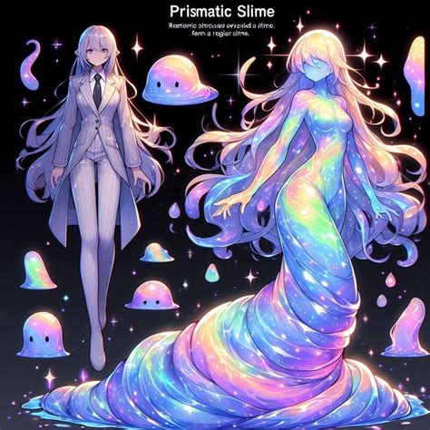 Prismatic Slime Çizgi Film Ordu Anime Sanatı
